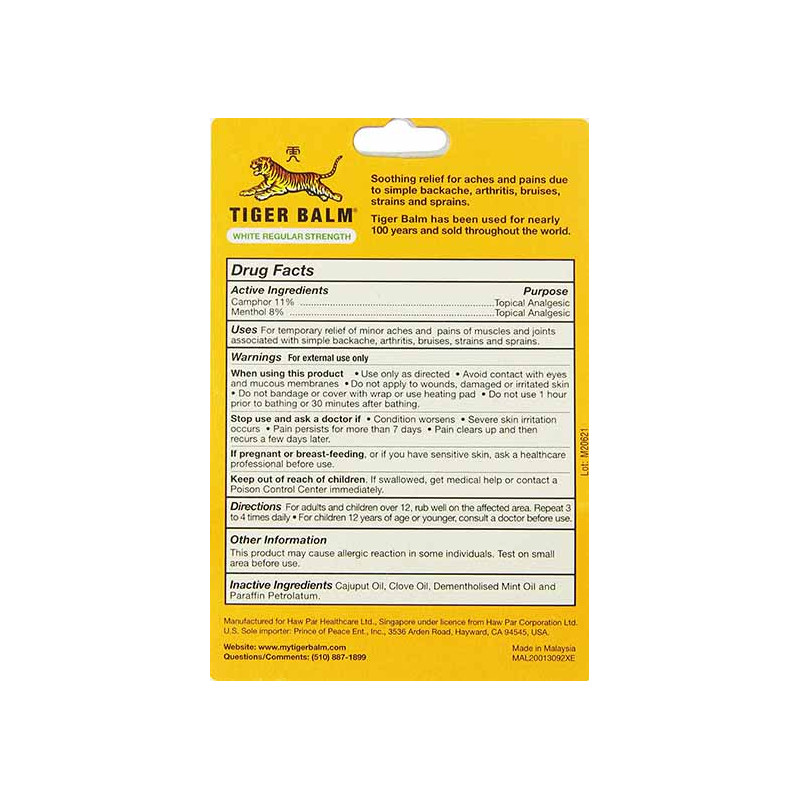 TIGER BALM regular STRENGTH 18g