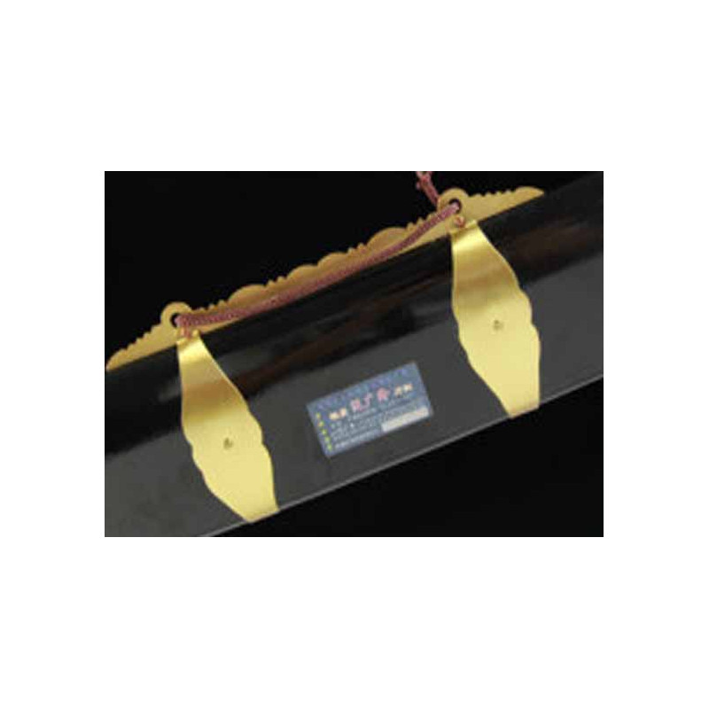 Spring steel double broadswords